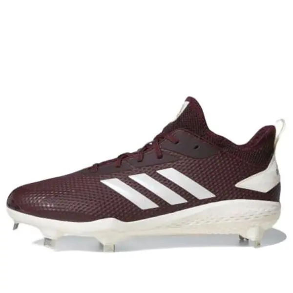 Adidas Adizero Afterburner 5 Cleats - Red/white