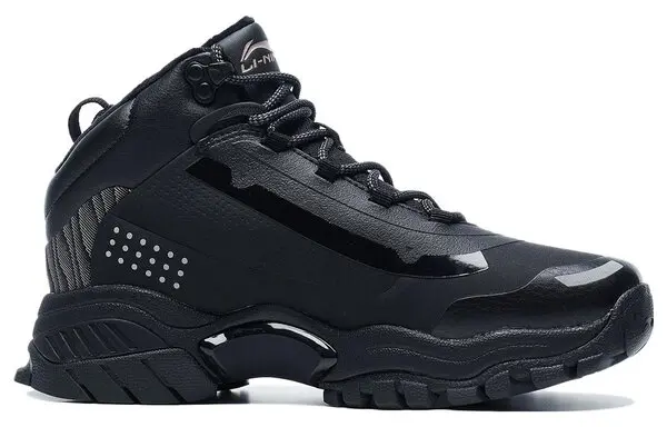 LI-NING Conqueror Lite Winter Warm Fleece High-top Sneakers