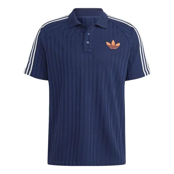 Adidas Originals Adicolor 70s Vintage Polo Shirt 'navy - Night Indigo