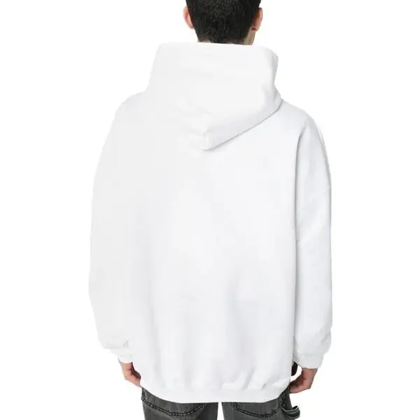 Balenciaga Uniform Logo Print Hoodie