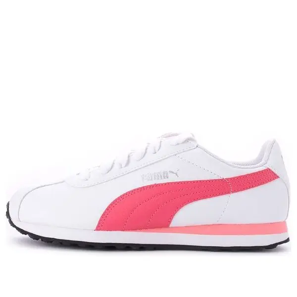 PUMA Turin Lace-up Sneakers - White/pink
