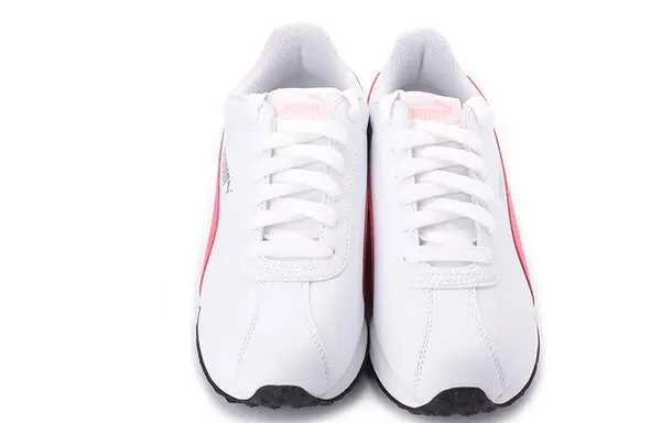 PUMA Turin Lace-up Sneakers - White/pink