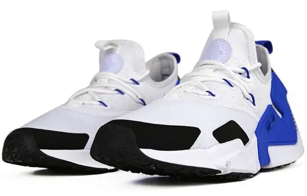 Nike Huarache Drift Sneakers - White/blue