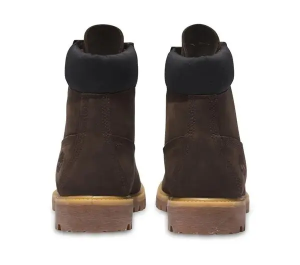 Timberland Premium 6 Inch Waterproof Nubuck Boots - Brown/black