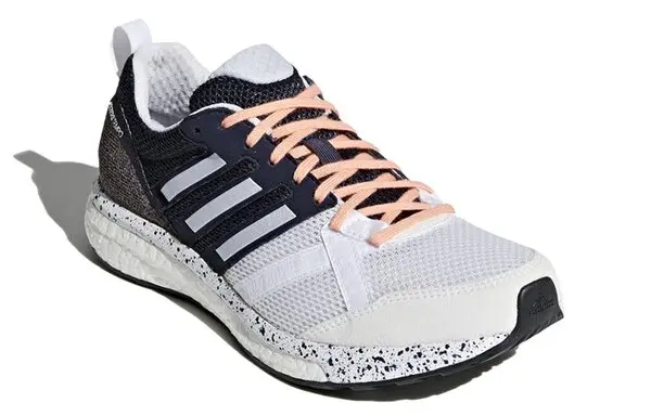 Adidas Adizero Tempo 9 Athletic Sneakers - White/blue