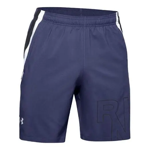 Under Armour Launch Sw Branded 7 Inch Shorts - Blue