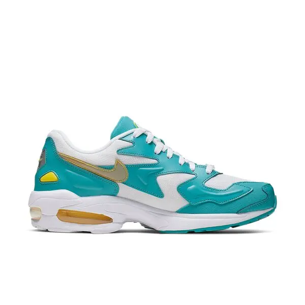 Nike Max 2 Light Sneakers - White/blue