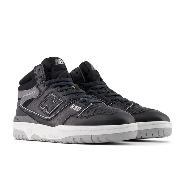 NEW BALANCE 650r High-top Sneakers - Black/grey