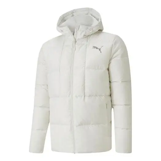 PUMA Essentials Down Jacket - White/grey