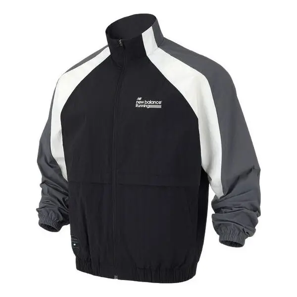 NEW BALANCE Sport Jacket - Black/white/grey