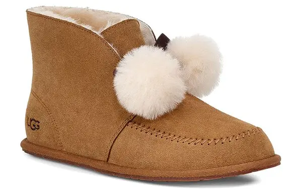 UGG Kallen Fleece Lined Boots - Chestnut Brown