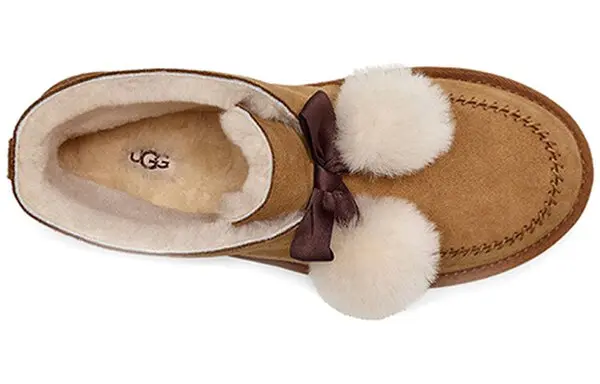 UGG Kallen Fleece Lined Boots - Chestnut Brown