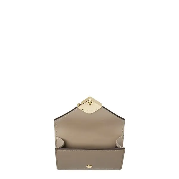 Fendi Ss26 Ff Diamonds Wallet - Grey