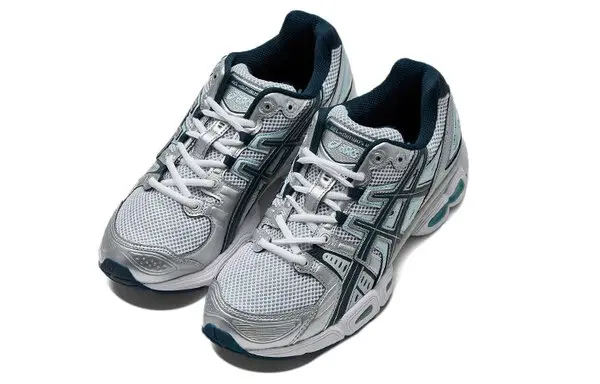 Asics Gel-nimbus 9 "pure Silver French Blue - Silver/blue