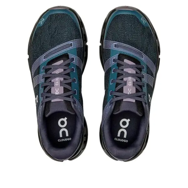 On Cloudgo "storm Magnet" Athletic Sneakers - Storm/magnet