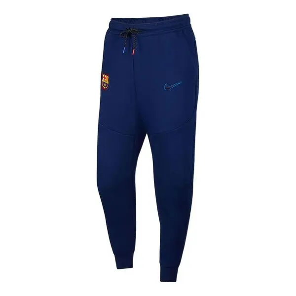 Nike Fc Barcelona Tech Fleece Sweatpants 'navy - Default Color