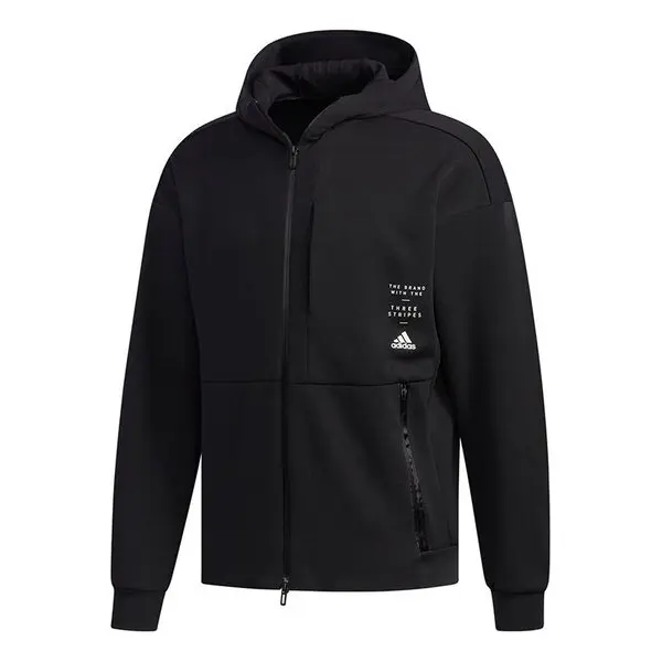 Adidas Id Sweat Hoodie Jacket - Black