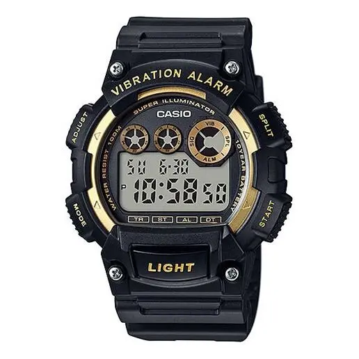 Casio G-shock Analog-digital Quartz Watch With Vibration Alarm - Black