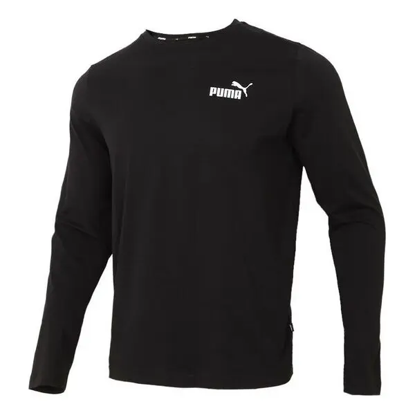 PUMA Essentials Long Sleeve T-shirt - Black