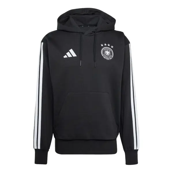 Adidas Germany Dna Fleece Hoodie - Black
