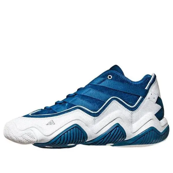Adidas Top Ten 2010 Velour Tracksuit - Blue/white