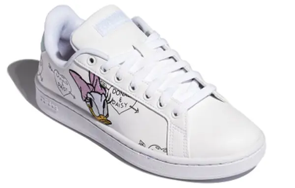 Adidas X Disney Grand Court Daisy Duck Sneakers - White