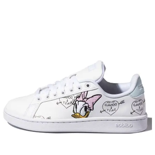 Adidas X Disney Grand Court Daisy Duck Sneakers - White