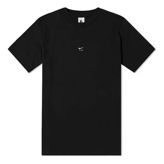 Nike Lab X Mmw Graphic Crossover Short Sleeve Tee - Black