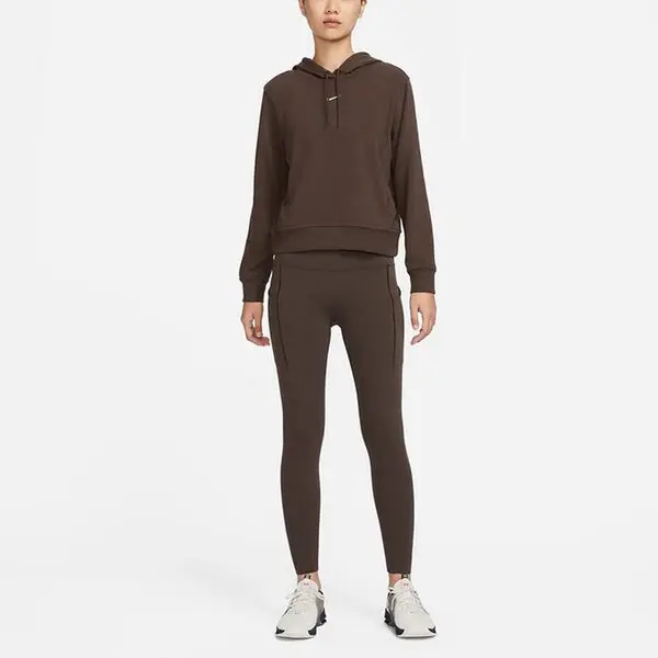 Nike Fleece Pullover Hoodie - Brown