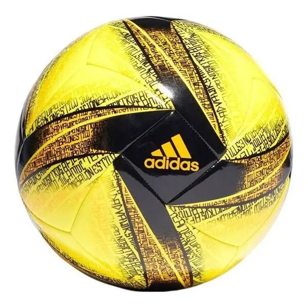 Adidas Messi Club Soccer Ball - Yellow/black