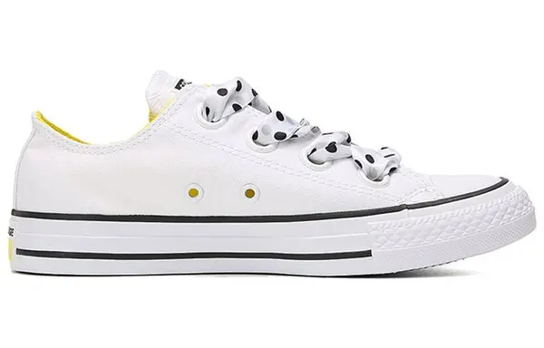 CONVERSE Chuck Taylor All Star Big Eyelets Low Top Sneakers - White