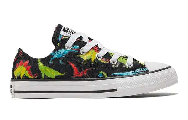CONVERSE Chuck Taylor All Star "dinosaur" Low Top Sneakers - Black