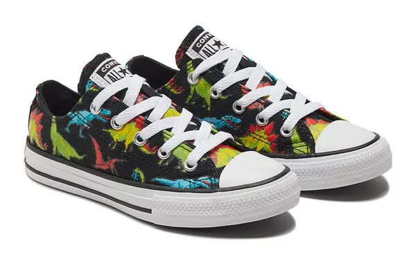 CONVERSE Chuck Taylor All Star "dinosaur" Low Top Sneakers - Black