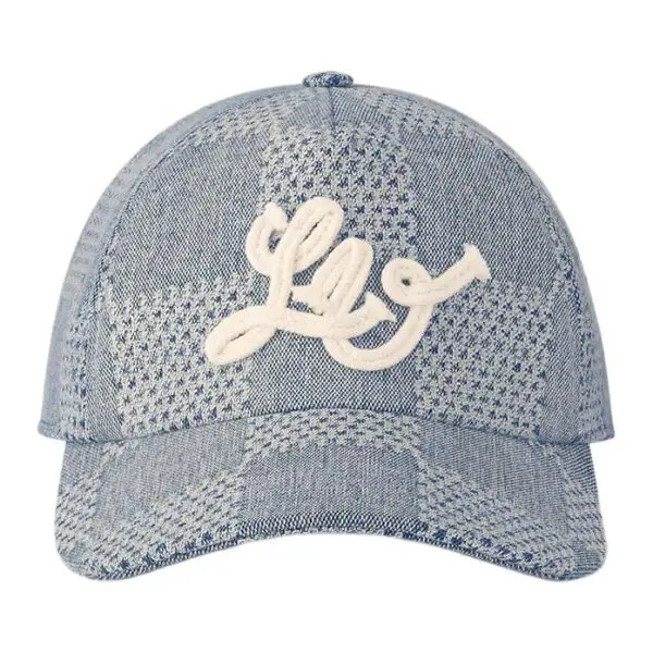 LOUIS VUITTON Damier Denim 3d Cap
