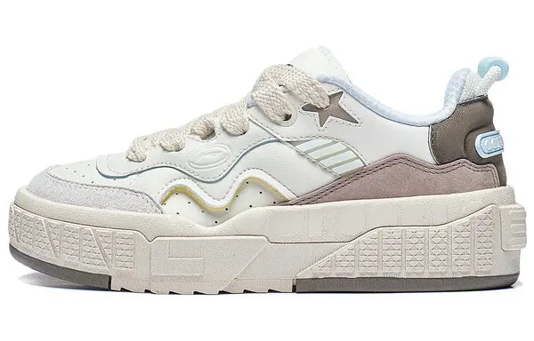 LI-NING 001 Unblock Sneakers - White/grey