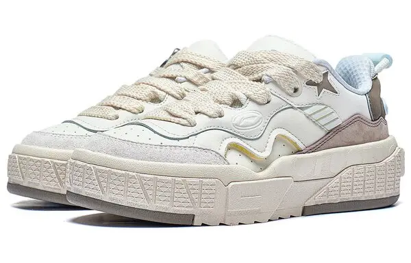 LI-NING 001 Unblock Sneakers - White/grey