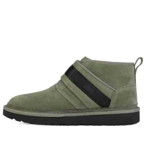 UGG Neumel Snapback Fleece Lined Chukka Boots - Green