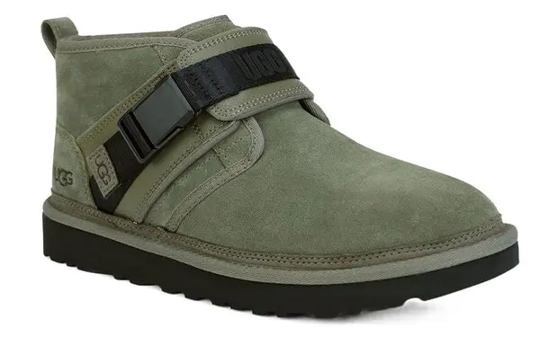 UGG Neumel Snapback Fleece Lined Chukka Boots - Green