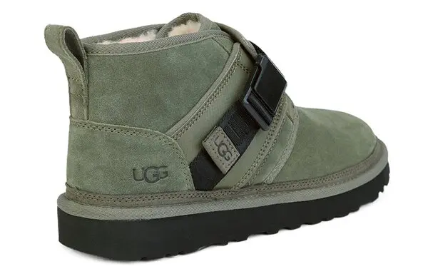 UGG Neumel Snapback Fleece Lined Chukka Boots - Green