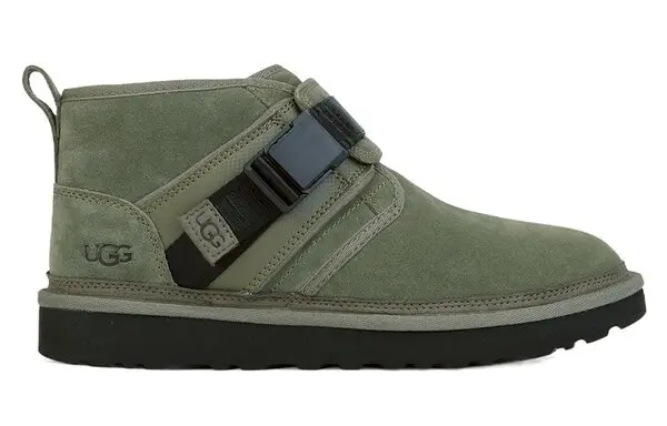 UGG Neumel Snapback Fleece Lined Chukka Boots - Green
