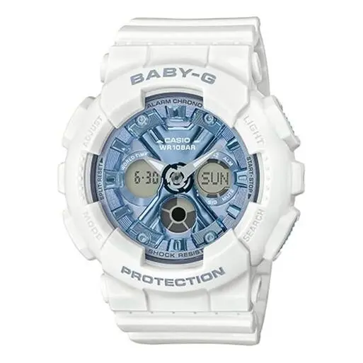 Casio Baby-g Shock Resistant Watch - White/blue