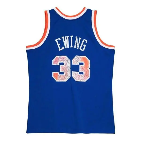 Mitchell & Ness X Nba 75th Anniversary New York Knicks Patrick Ewing #33 Jersey