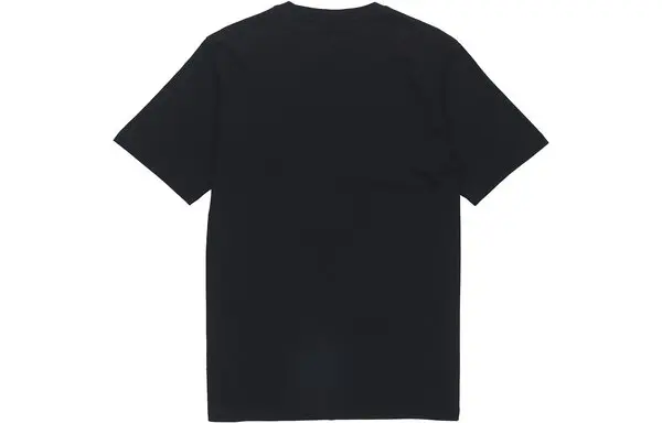 Adidas Originals Solid Color Round Neck Short Sleeve Black T-shirt - Default Color