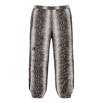 Supreme Ss18 The North Face Snakeskin Taped Seam Pant - Black
