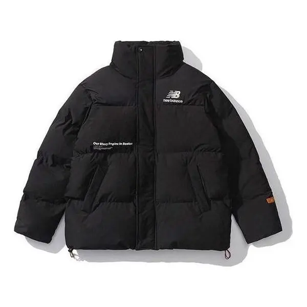 NEW BALANCE Quilted Down Coat - Black