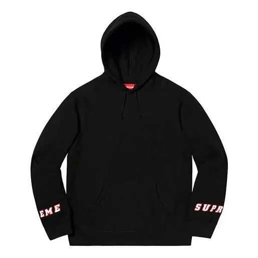 Supreme Ss19 Wrist Logo Hooded Sweatshirt - Tan