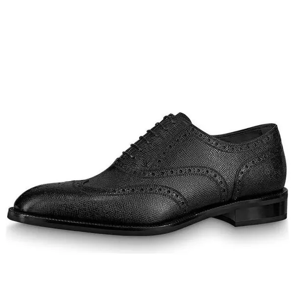 LOUIS VUITTON Graduate Richelieu Oxford Shoes - Black