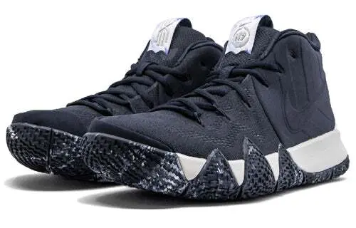 Nike Kyrie 4 N7 'standing Rock' High Top Sneakers - Black/white