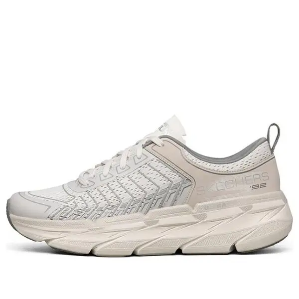 Sketchers Max Cushioning Premier Athletic Sneakers - Creamwhitegray