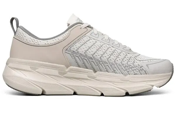 Sketchers Max Cushioning Premier Athletic Sneakers - Creamwhitegray